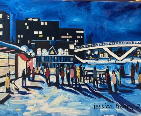 jessica fleury | in studio